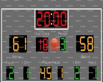 Scoreboard Birthday Cake Topper - Etsy