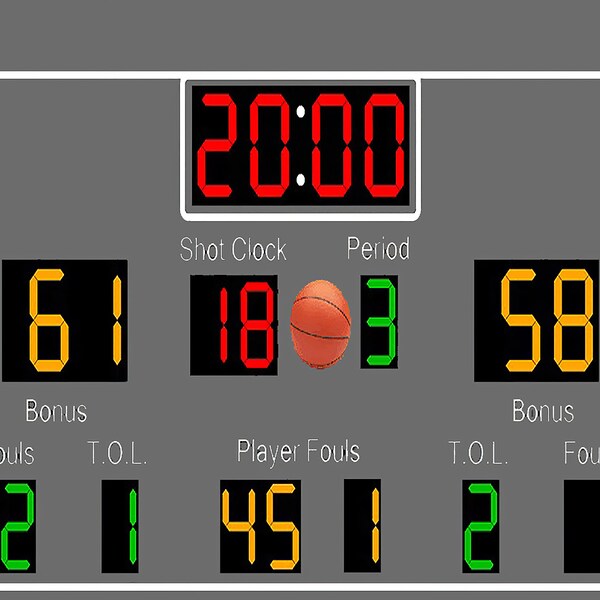 Custom Scoreboard Cake Topper - Etsy