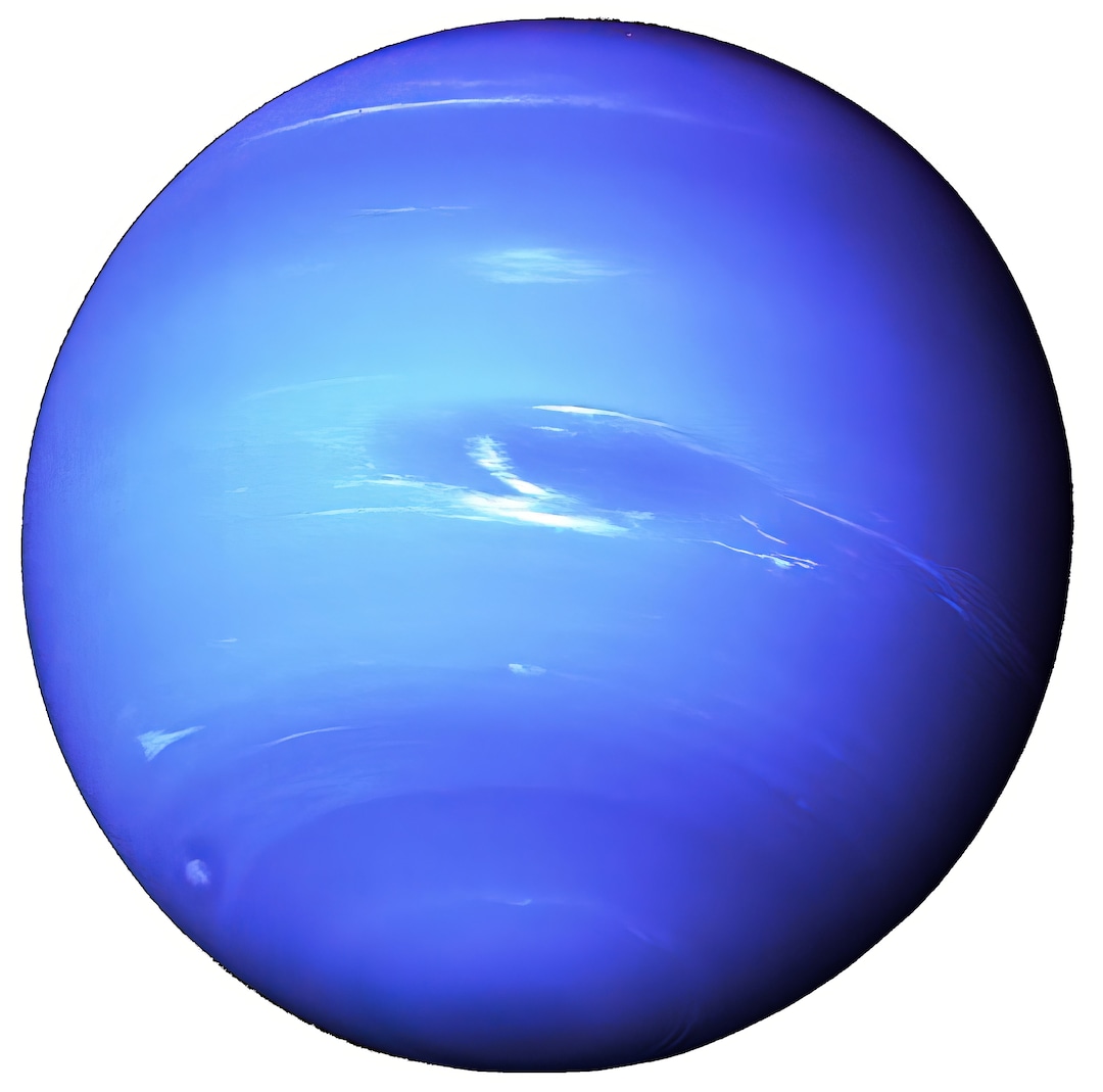 Neptune Planet and Space ~ Edible 2D Fondant Birthday Cake/cupcake ...