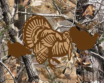 Turkey Hunting Birthday Cake - Etsy