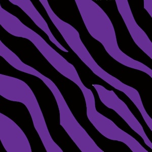 Large Purple Zebra Print - Background Birthday ~ Edible 2D Fondant ...