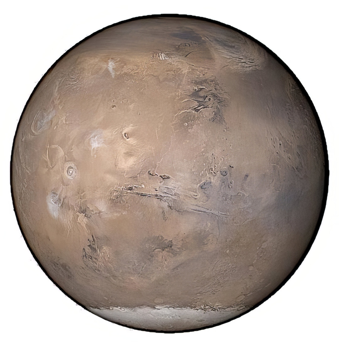 Planet Mars Space Birthday ~ Edible 2D Fondant Birthday Cake/cupcake ...