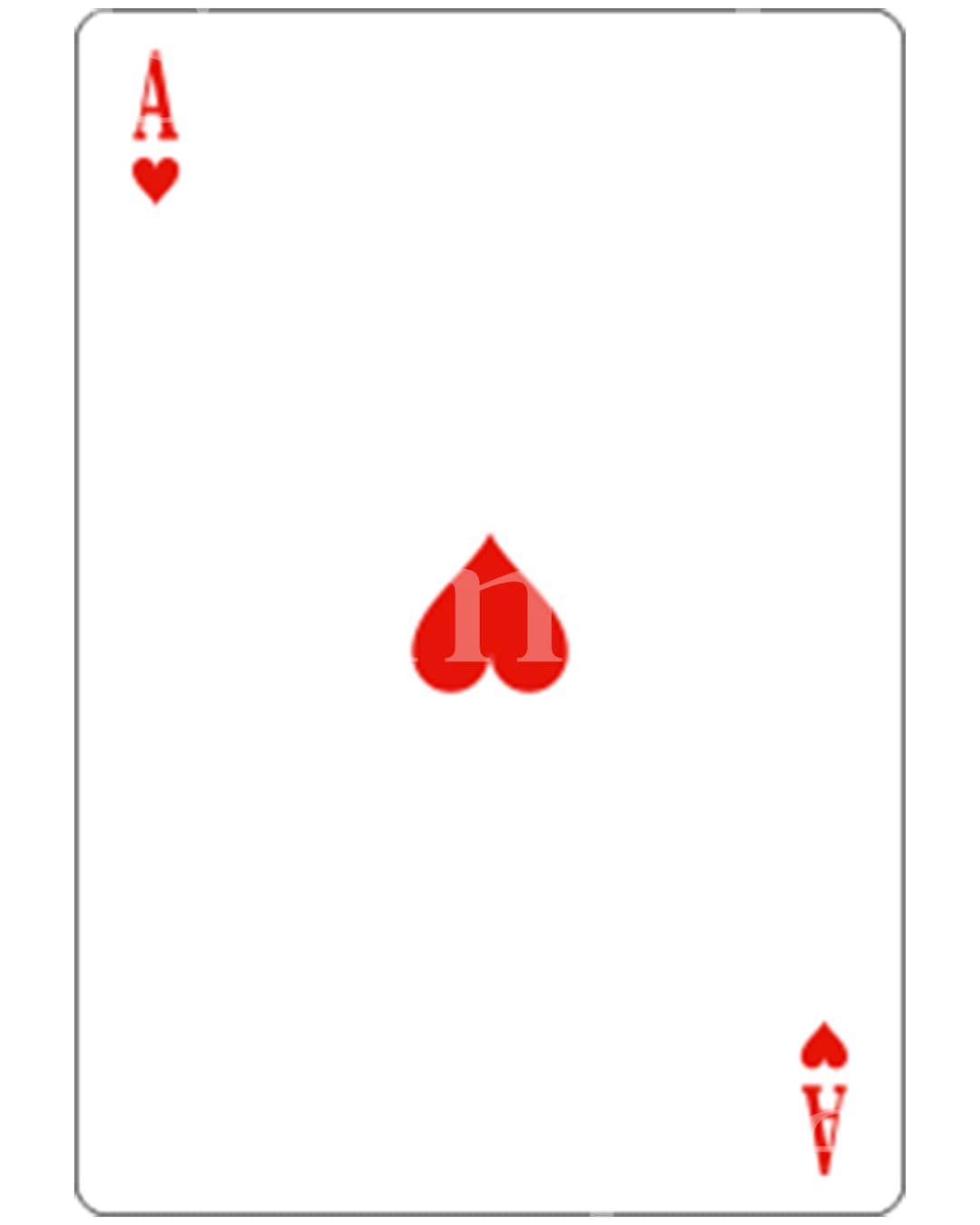 Ace of Hearts Poker Card Las Vegas Casino Birthday Edible 2D - Etsy