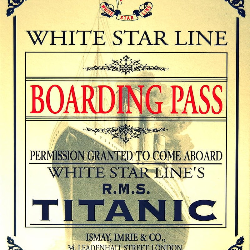 Titanic Theme Party - Etsy