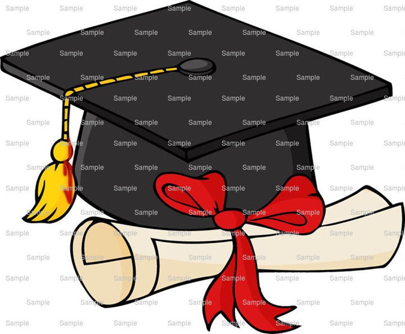 Graduation Cap & Diploma Edible 2D Fondant Birthday - Etsy