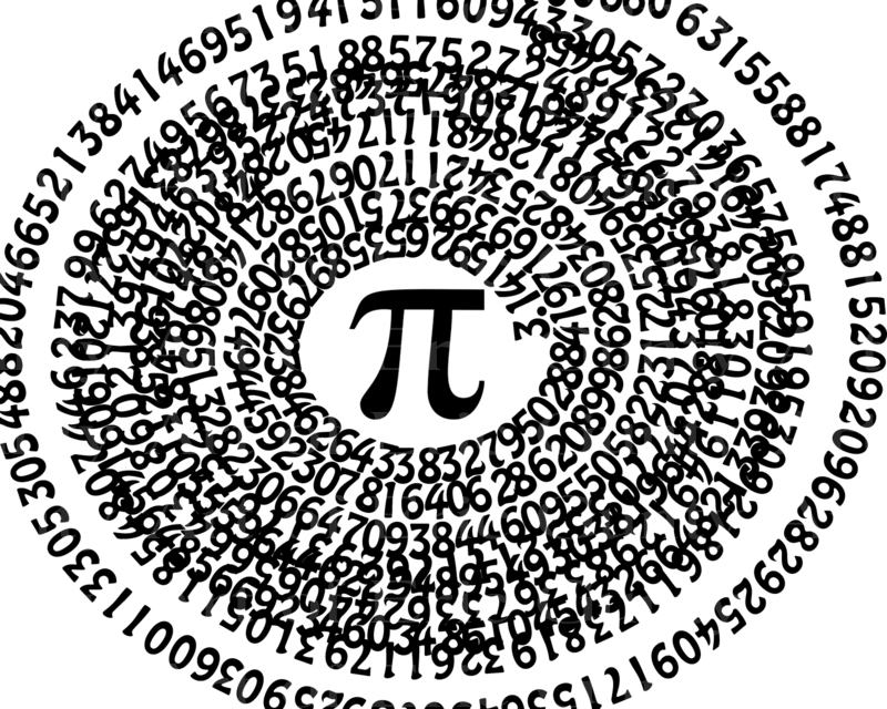 Mathematics Pi Birthday Edible 2D Fondant Birthday - Etsy