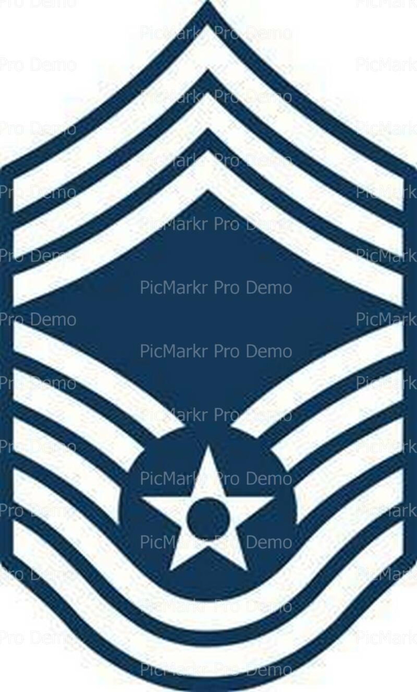 Air Force Chief Master Sgt Insignia Birthday Edible 2D | Etsy