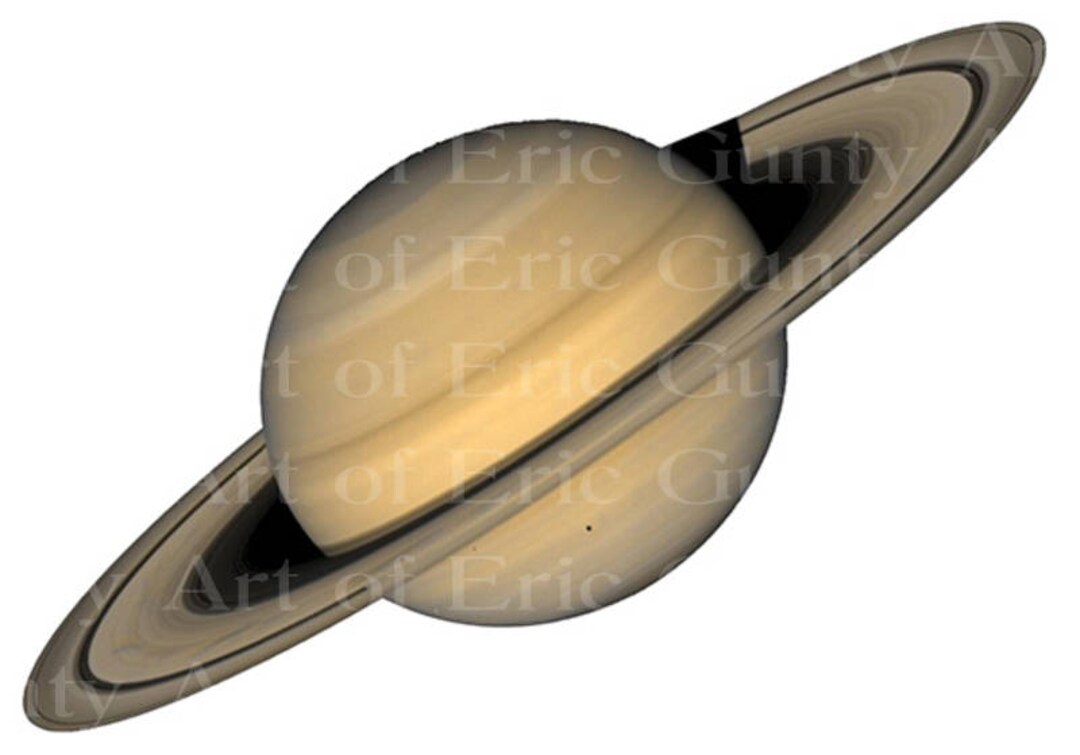 Saturn Planet Space Edible 2D Fondant Birthday Cake/cupcake - Etsy
