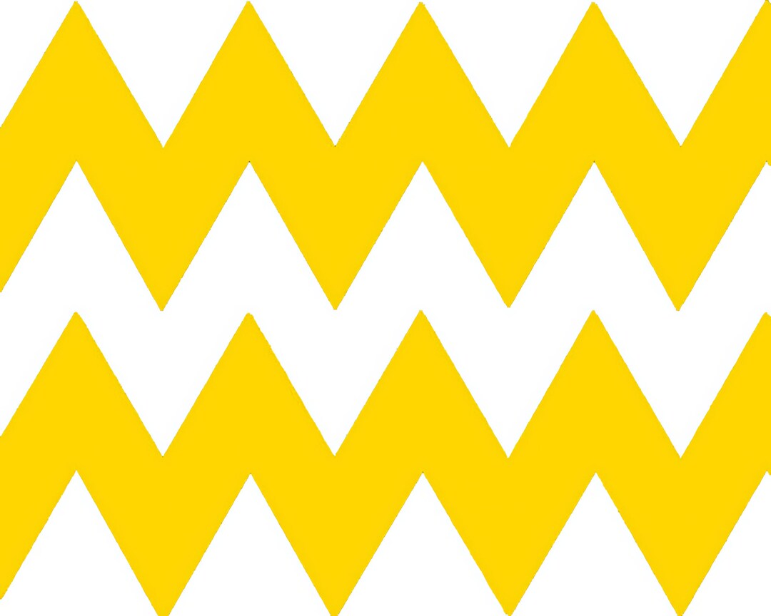 Gold 4" - Chevron Birthday Background - Side Strips ~ Edible 2D Fondant ...