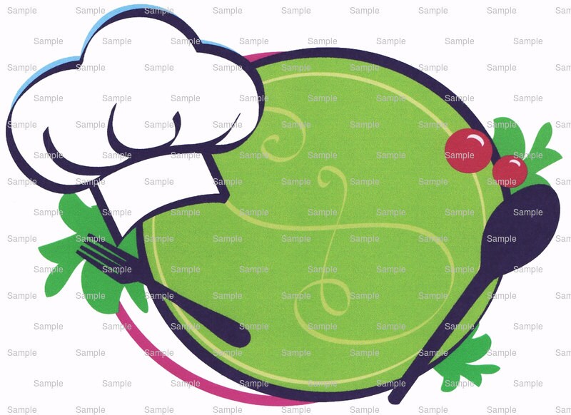 Chef Birthday ~ Edible 2D Fondant Birthday Cake/Cupcake Topper ~ D2284