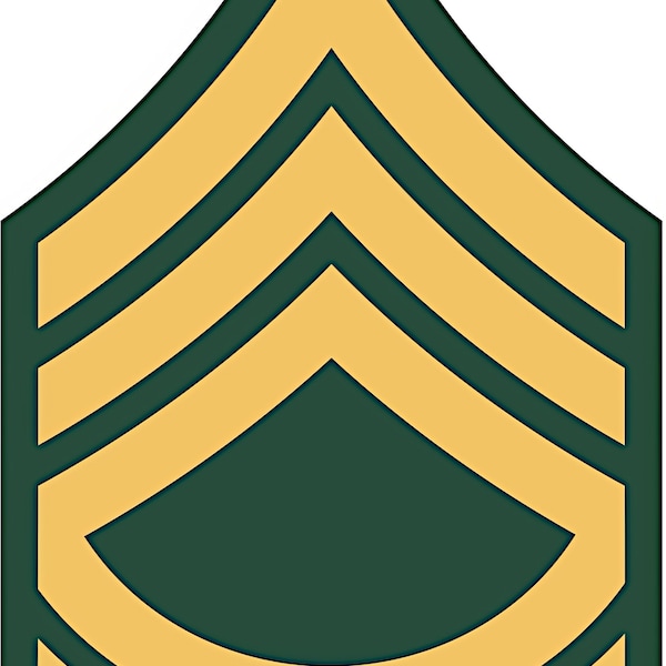 First Sergeant Army Cupcake Topper - Etsy