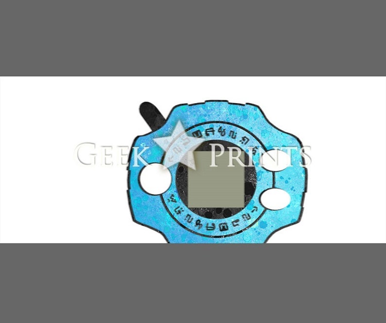 Digimon Adventure Digivice Season 1 Print - Etsy