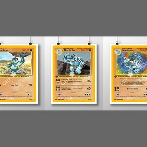 Pokemon *3 Evolution* Print Set A4 or A5 PRINTS *CHOOSE* - Etsy