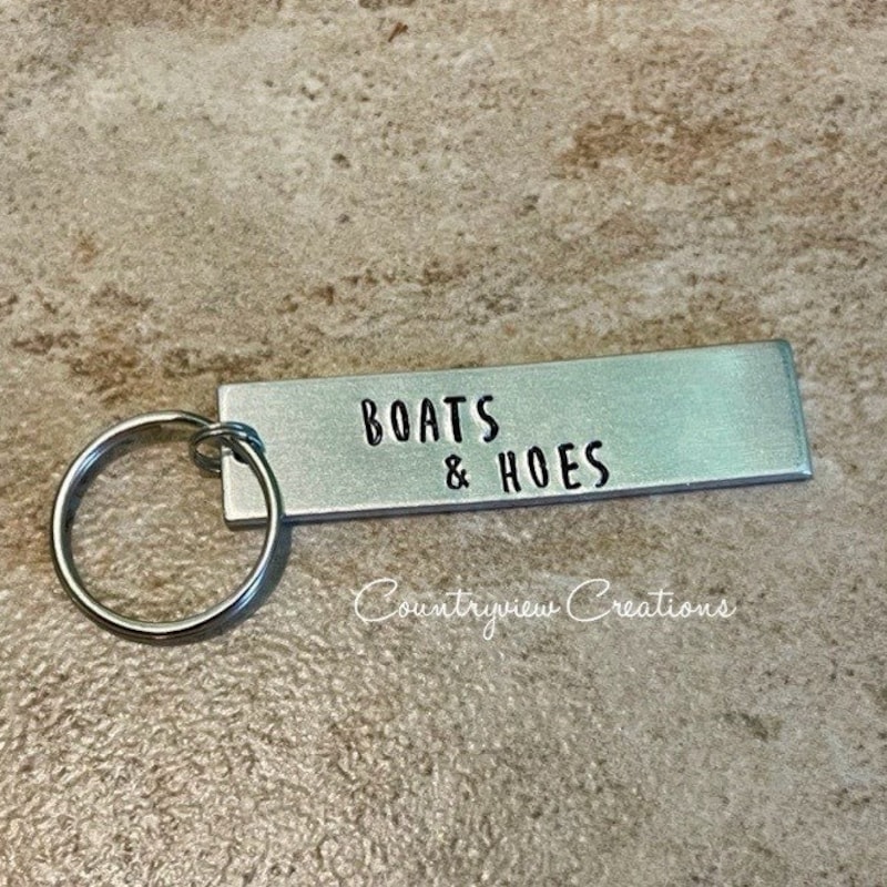 Boat Keychain - Etsy