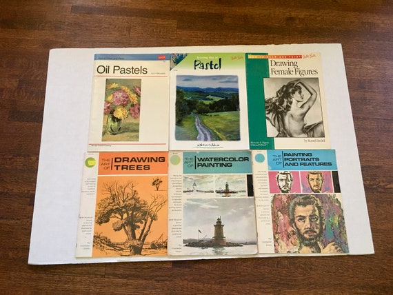 Vtg Grumbacher & Walter Foster Drawing Books | Etsy