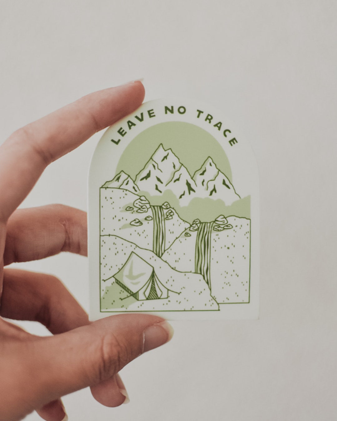 Leave No Trace Sticker - Etsy