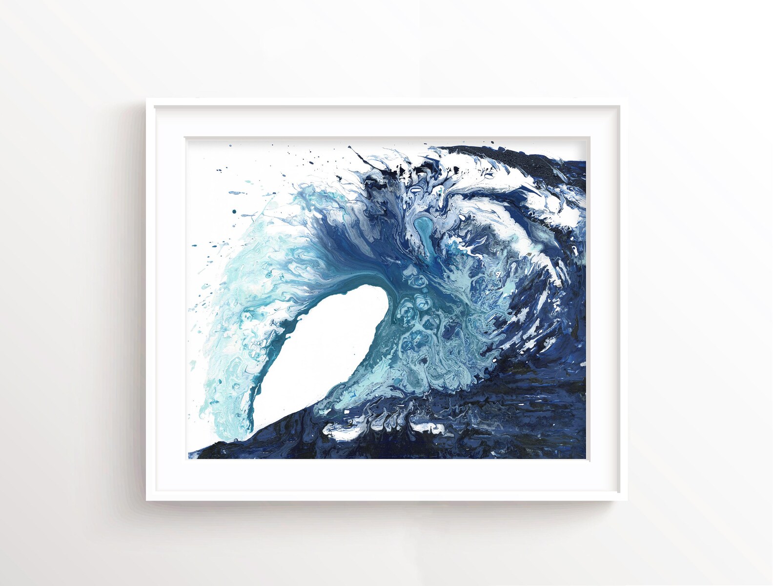 Ocean Wave Art Surf Art Beach Poster Ocean Poster Abstract - Etsy