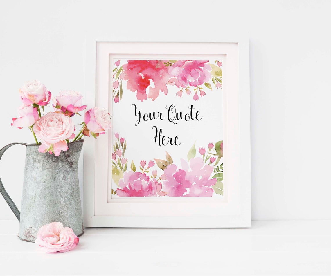 Custom Printable Sign Custom Quote Printable Wedding Signs | Etsy