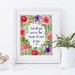 Cast All Your Cares on Him Because He Cares for You Print 1 - Etsy