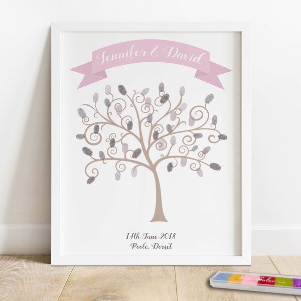 Finger Print Tree - Etsy