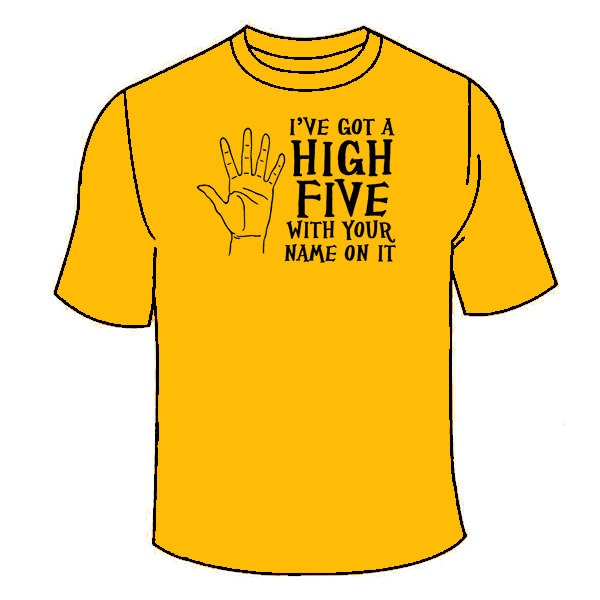 High Five Shirt - Etsy