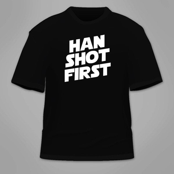Han Shot First - Etsy