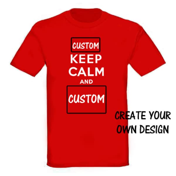 Keep Calm T Shirt - Etsy