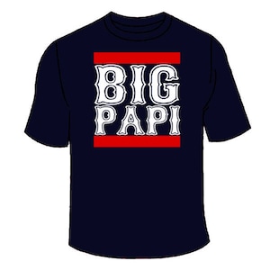 Big Papi T-shirt. Boston David Ortiz Farewell Retirement Legend Clothing Red Sox Baseball Cool ...