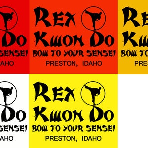 Rex Kwon Do T-shirt. Karate Funny Movie Parody Novelty Shirt Gift Uncle ...