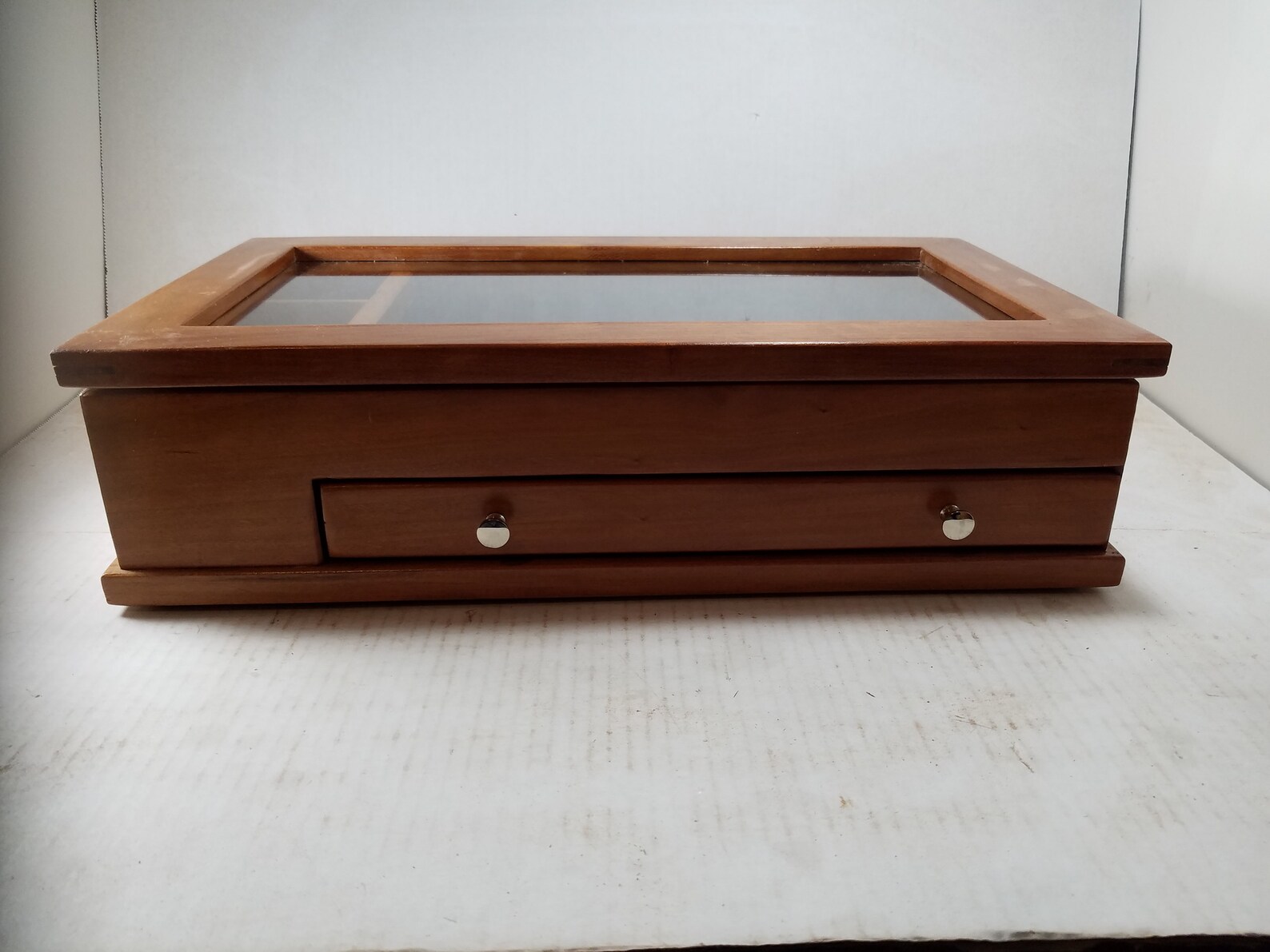 20pi Solid Cherry Wood 20-pen Case With Ink Bottle Storage OP0435 ...