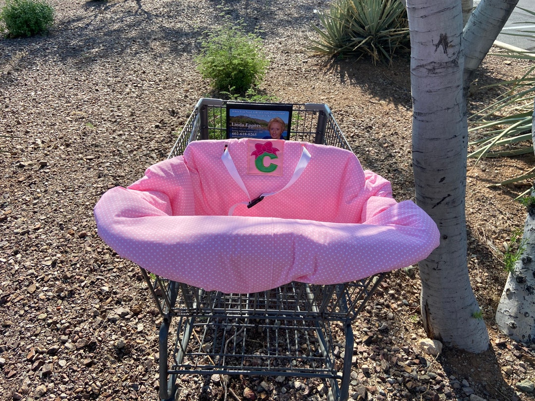 Personalized Shopping Cart Cover, Monogrammed Cart Cover, Personalized ...