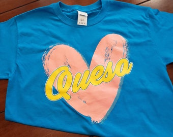 Queso Shirt - Etsy
