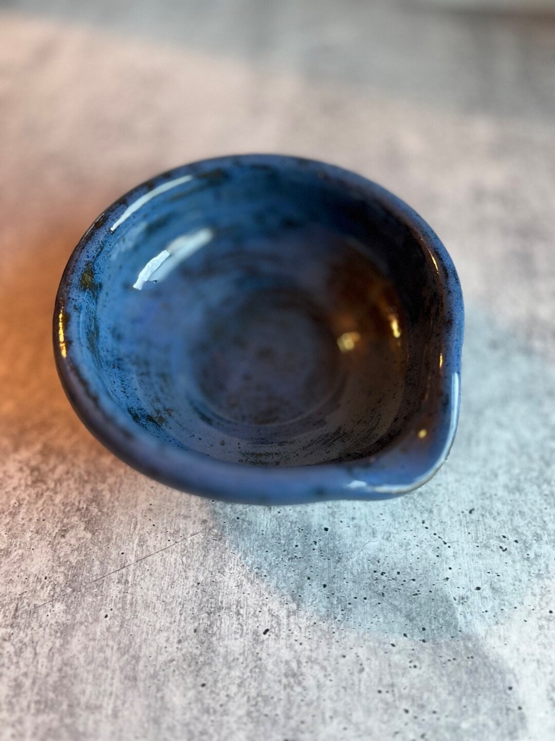 Handmade Ceramic Batter Bowl Made in Alabama Pottery Mixing Bowl ...