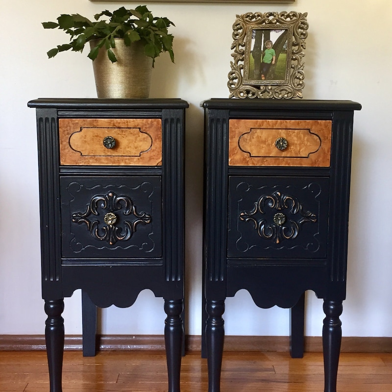 Painted Nightstands - Etsy