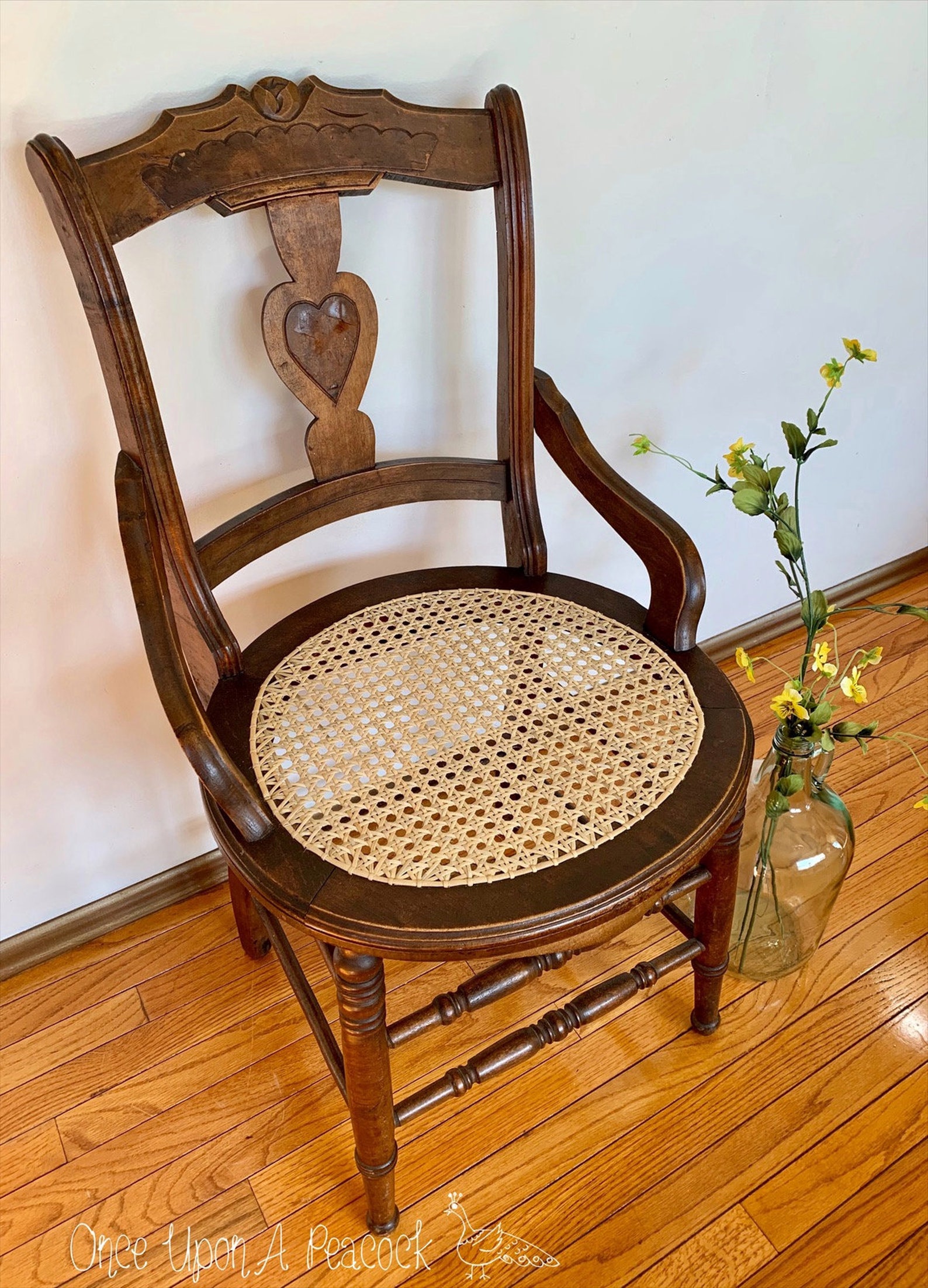 Antique Chair Caning Restoration Service/ Hand Woven Cane/rush/your ...