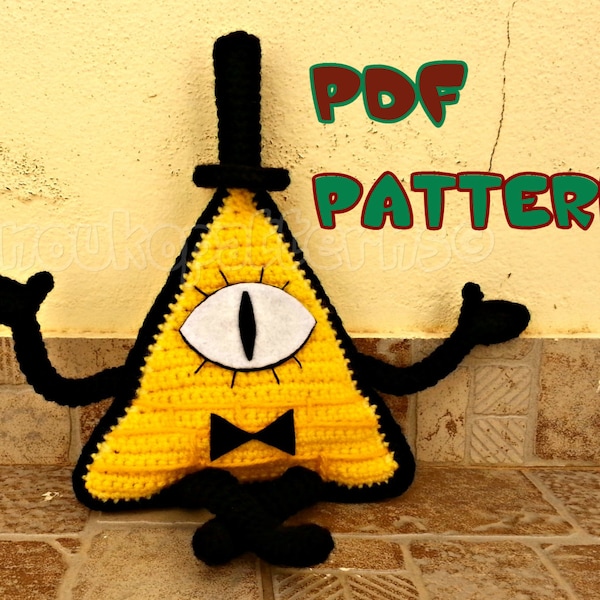 Crochet Gravity Falls Pattern - Etsy