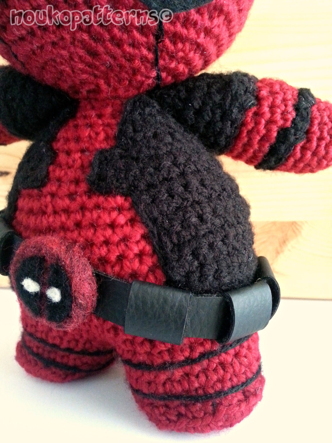 CROCHET-PATTERN: Chibi Deadpool Amigurumi ~ **instructions Only** - Etsy