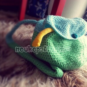 CROCHET-PATTERN: Finn's Backpack (adventure Time) Crochet Pattern ...