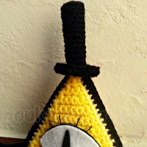 CROCHET-PATTERN: Evil Triangle Inspired by Bill Cipher (gravity Falls ...