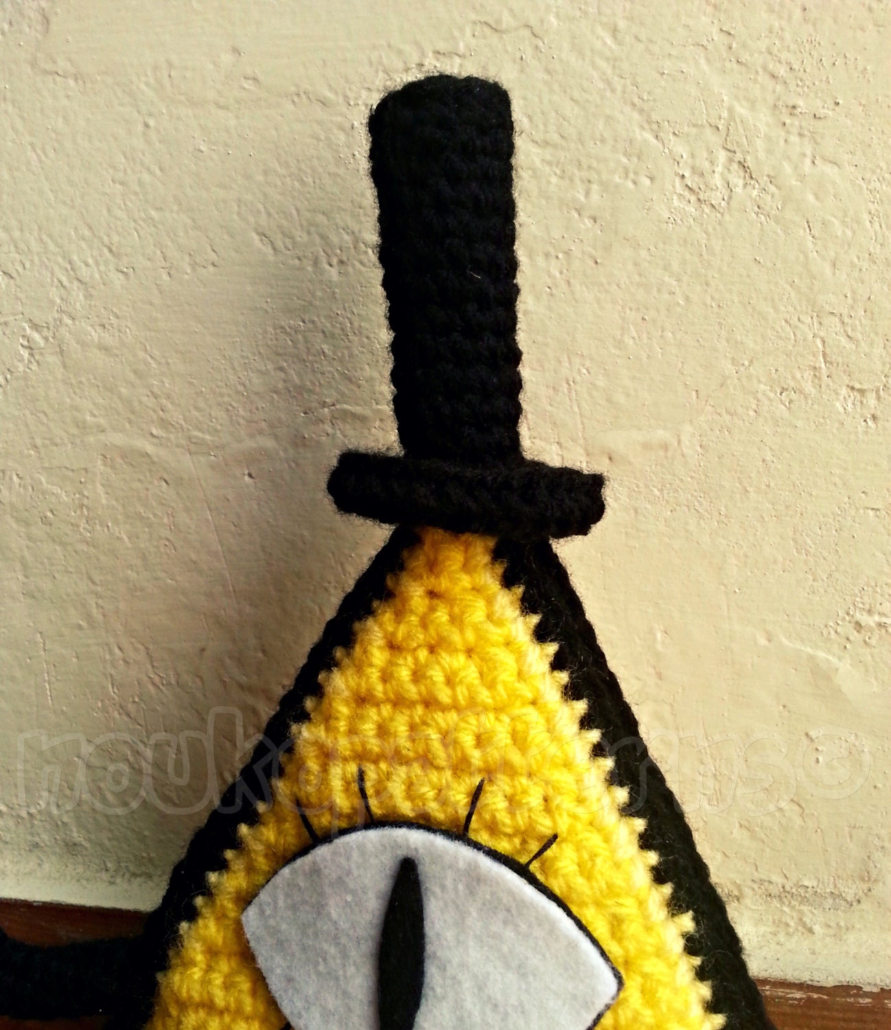 CROCHET-PATTERN: Evil Triangle Inspired by Bill Cipher (gravity Falls ...