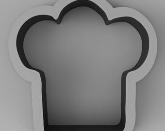 Chef's Hat Cookie Cutter From Mini to Large Toque Blanche Polymer Clay ...