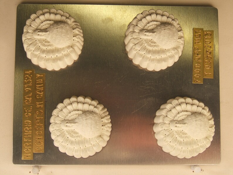 Turkey Sandwich Cookie Chocolate Candy Mold T025 | Etsy