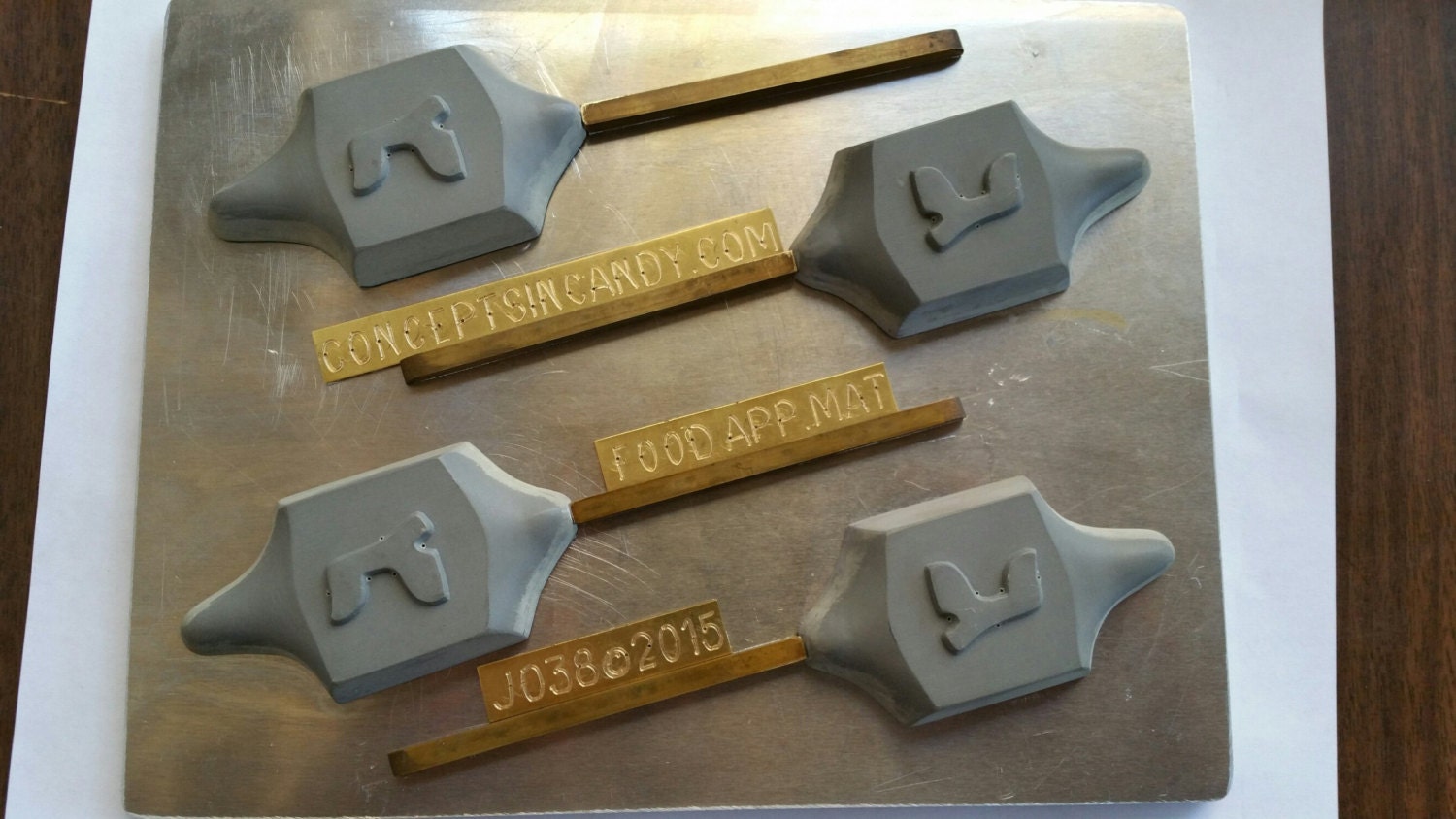Dreidle Lollies W/ Hebrew Lettering Chocolate Candy Mold J038 | Etsy