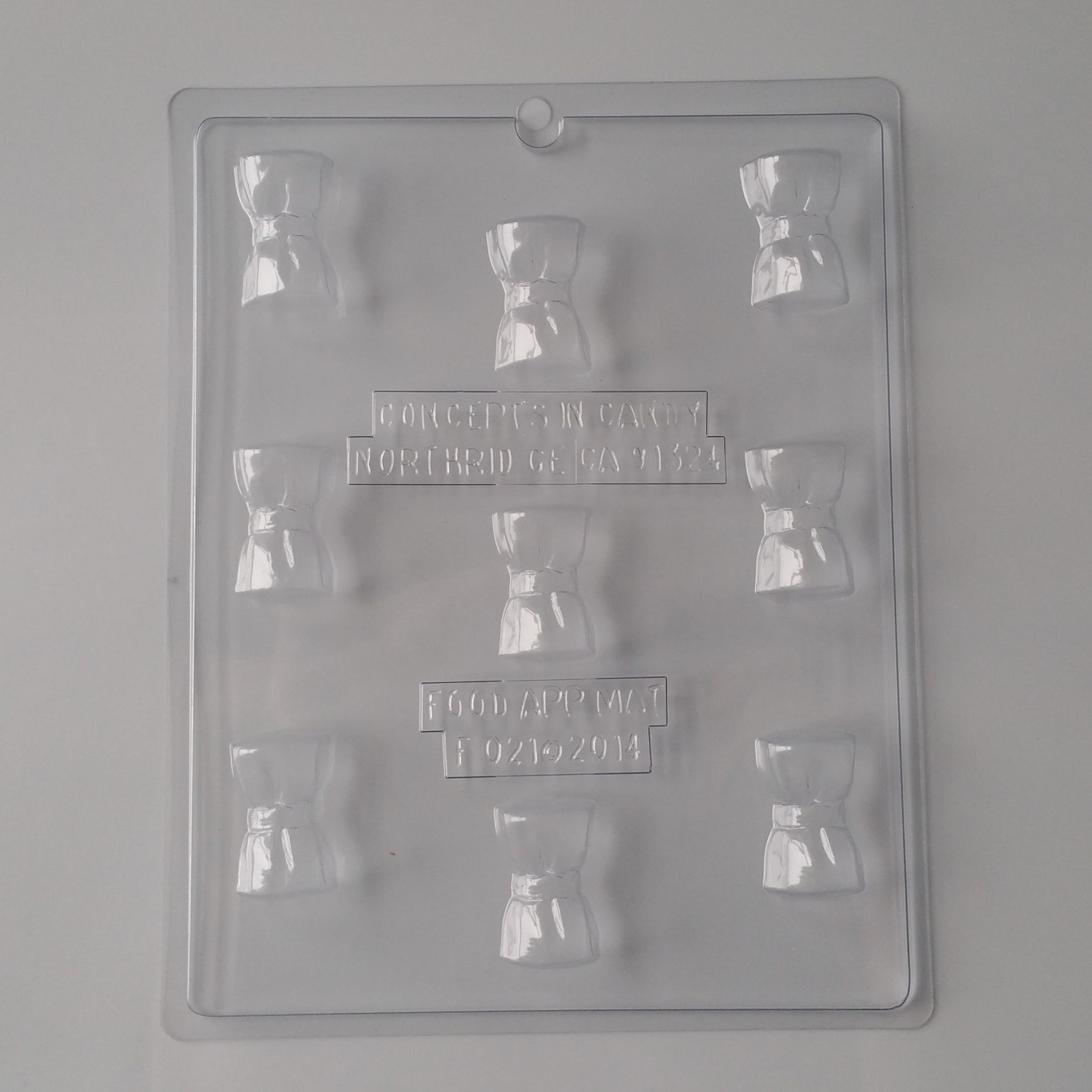 Bow Tie Bite Size Pieces F021 Chocolate Candy Mold | Etsy