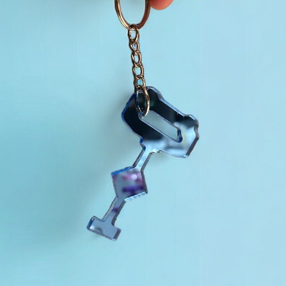 Eras Tour Stage Vault Key Shaped Keychain, Zipper Pull - Etsy