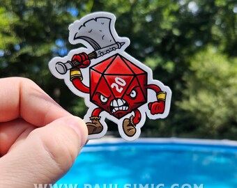 Dnd DM Sticker Dnd Dungeon Master Dungeons and Dragons - Etsy