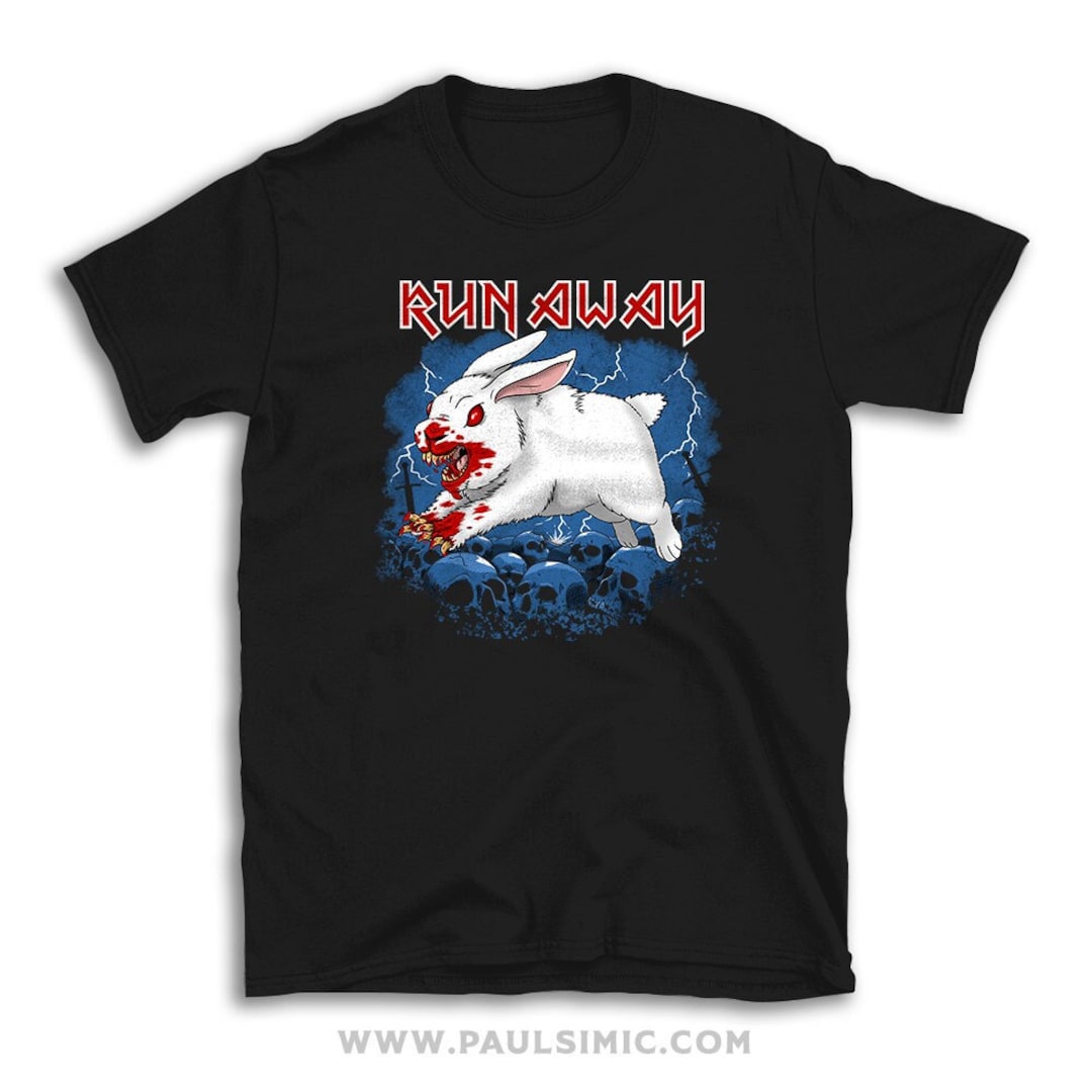 Killer Rabbit Heavy Metal T-shirt Monty Python and the Holy Grail ...