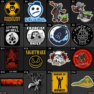 Killer Bee Sticker | Waterproof Cute Bee Sticker for Laptop & Water ...