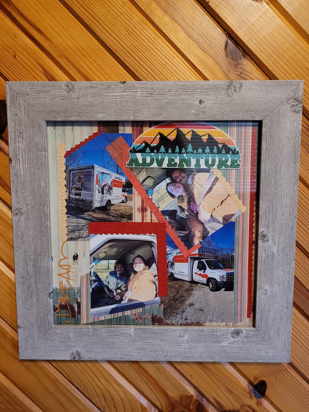 Memories for a Life Time Story Boards 16" X 16" (20 X 20" Framed Approx ...