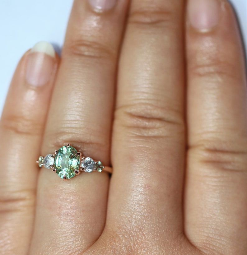 Custom Made 5 Stone Engagement Ring SETTING ONLY - Etsy